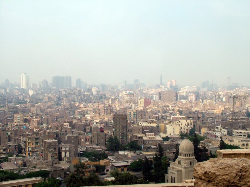 Cairo cityscape stock photo. Image of outdoors, african - 7191188