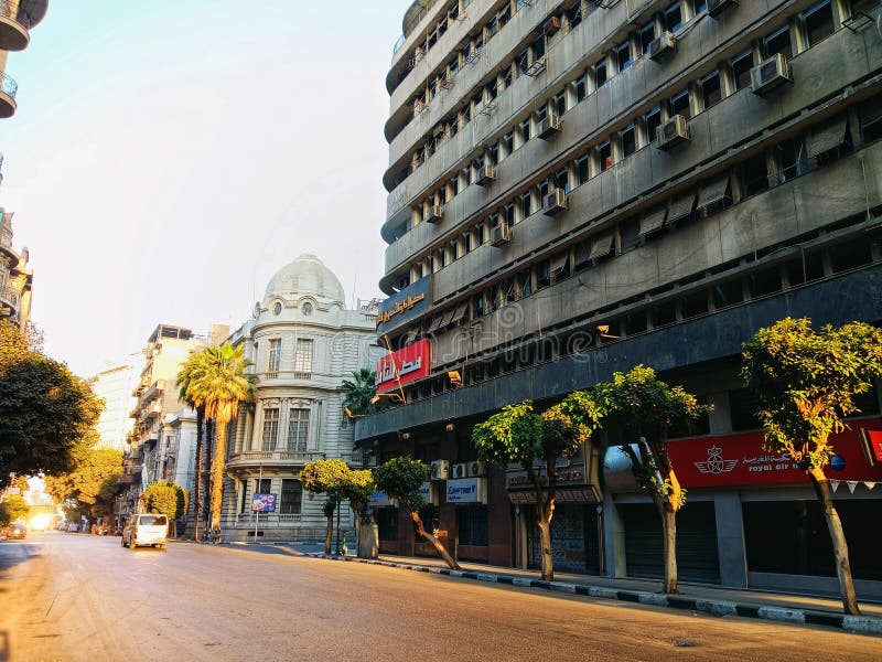 Cairo Downtown in Egypt editorial photo. Image of street - 362887756