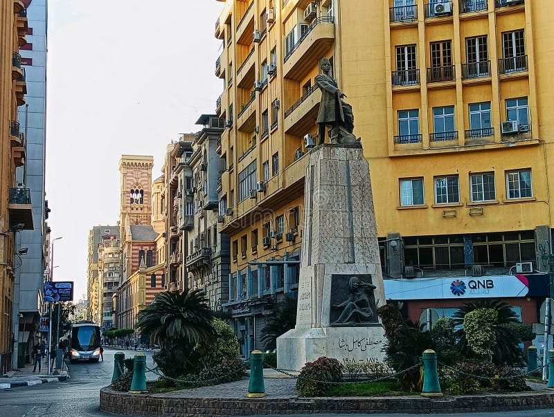 Cairo Downtown in Egypt editorial stock image. Image of town - 362888049