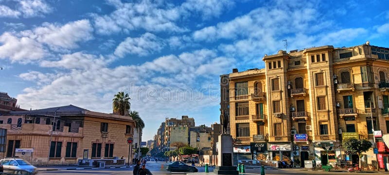 Cairo Downtown in Egypt editorial stock image. Image of road - 362888084