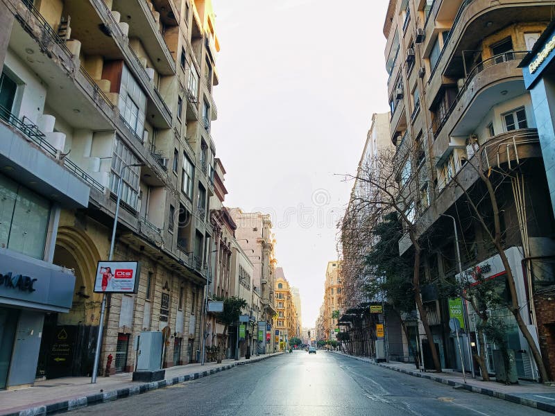 Cairo Downtown in Egypt editorial photography. Image of building ...