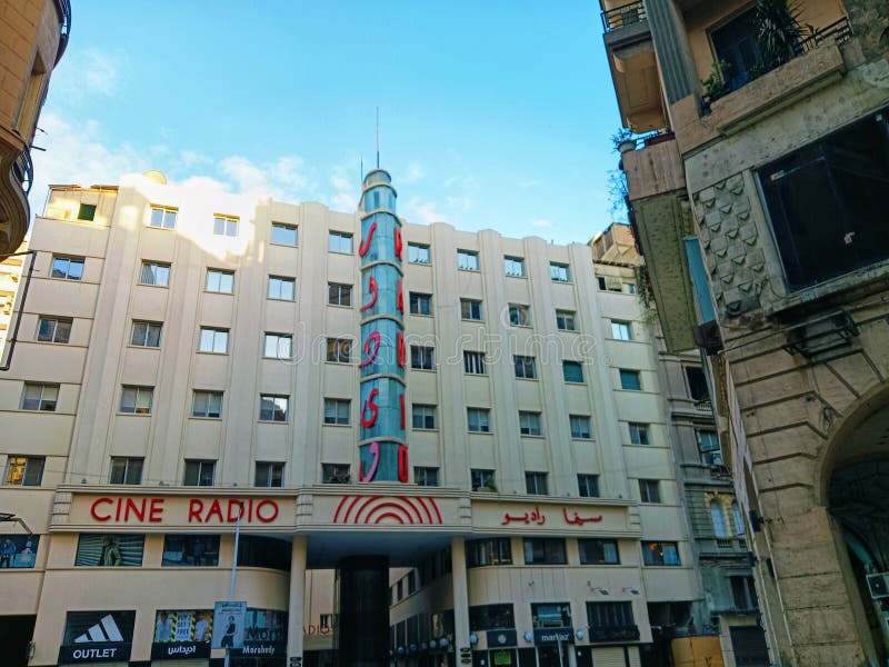 Cairo Downtown in Egypt editorial stock image. Image of road - 362887804