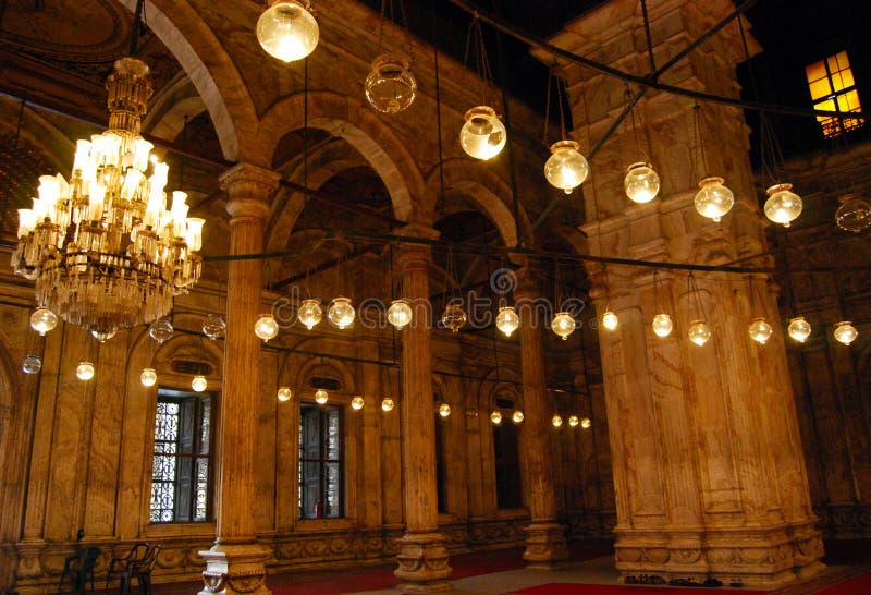 Muhammad Ali Mosque in Cairo, Egypt Editorial Photography - Image of ...