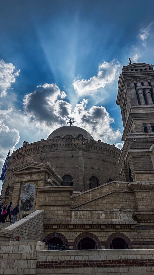 The Church of St. George in Cairo, Egypt Editorial Image - Image of ...