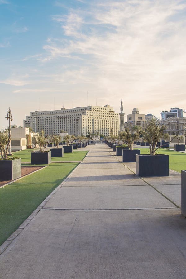 CAIRO, EGYPT - DECEMBER 29, 2021: Tahrir Square View in Cairo Stock ...