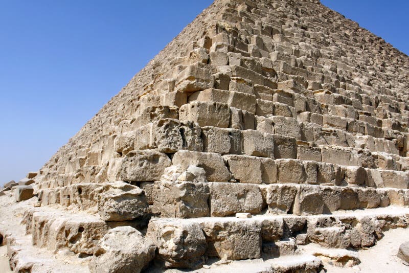 Pyramiderna I Giza, Kairo, Egypten Arkivfoto - Bild av arkitektur ...