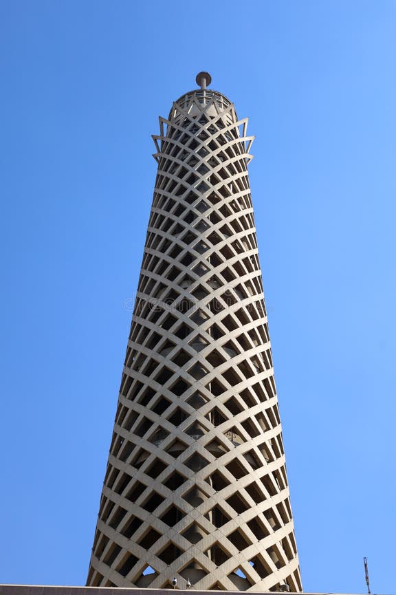 CAIRO, EGYPT, the Cairo Tower. Egyptian Tourism Editorial Photography ...