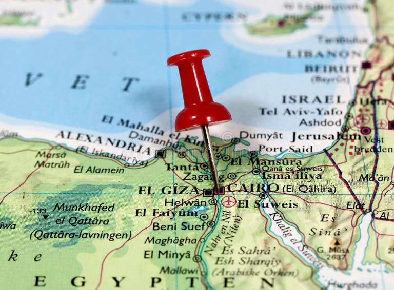 Cairo in Egypt stock photo. Image of geographical, sign - 68846676