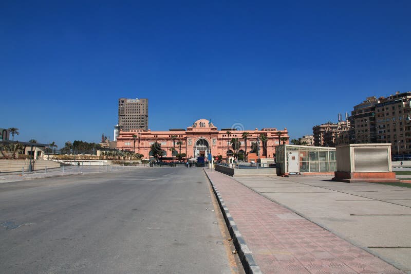 Cairo, Egypt - 05 Mar 2017. National Egyptian Museum in Cairo, Egypt ...