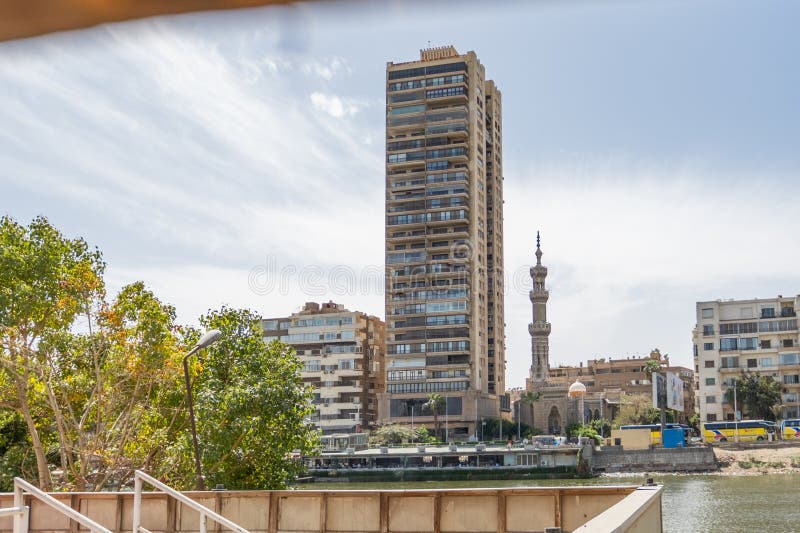 Cairo, Egypt - 05 04 2025: Panoramic View of Cairo from Drone Point of ...