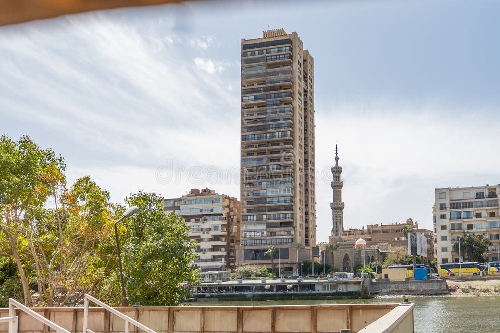 Cairo, Egypt - 05 04 2025: Panoramic View of Cairo from Drone Point of ...
