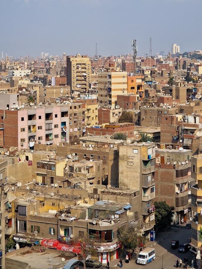 Cairo, Egypt - 10 02 2025: Panoramic View of Cairo from Drone Point of ...