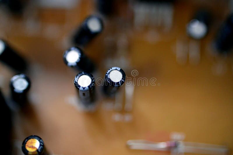 Electronic Board of a Car Subwoofer Amplifier Sound Control Panel Unit ...