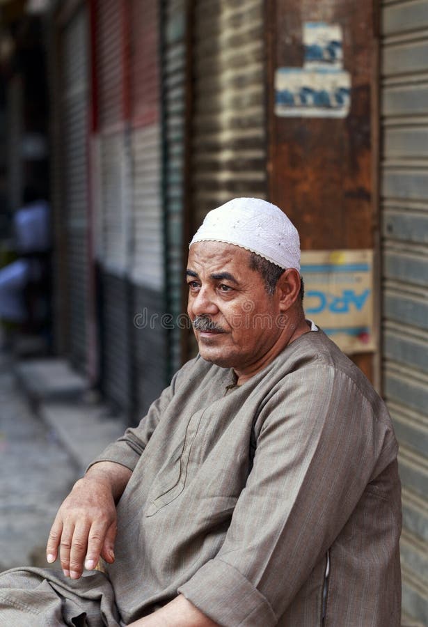 Cairo, Egypt - September 26, 2015:Unidentified Egyptian Man. Editorial ...
