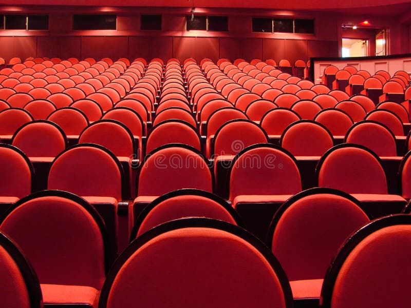 Theater interior stock photo. Image of crowded, auditorium - 45829444