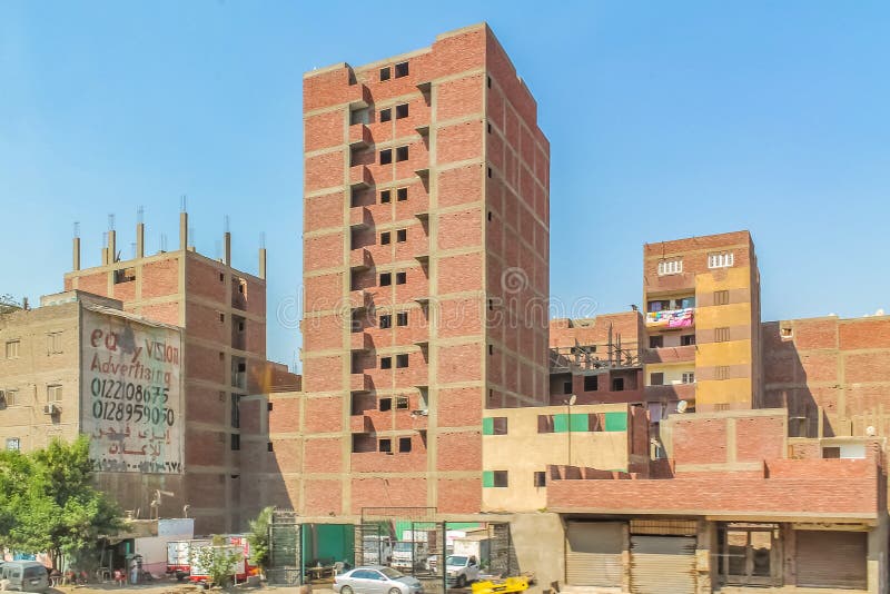 The Streets of Cairo are Overcrowded with People and Waste Products and ...