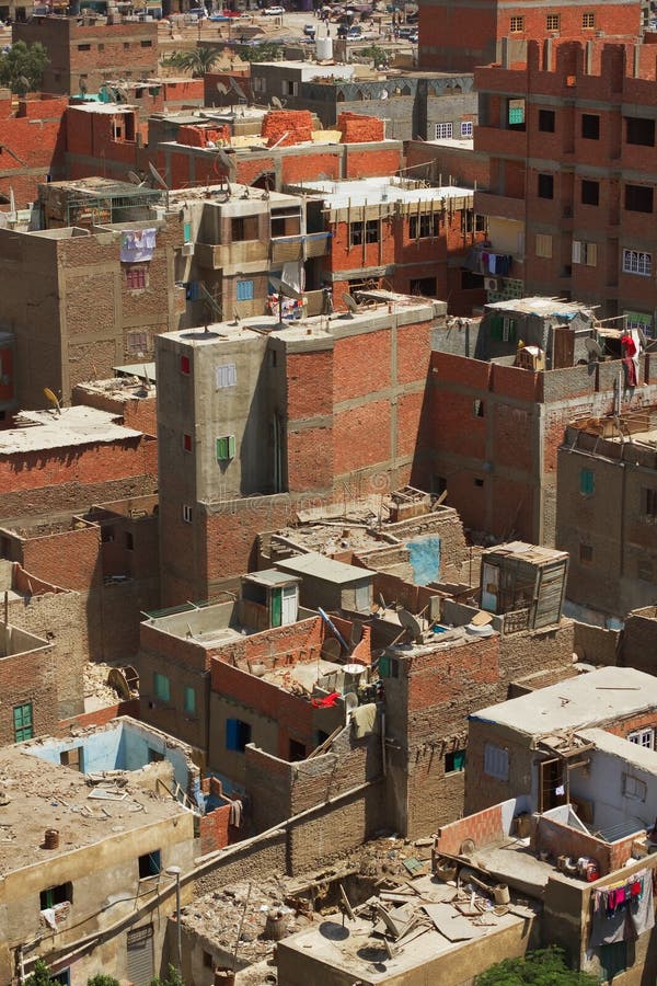Cairo slums stock image. Image of civilization, city - 20258659