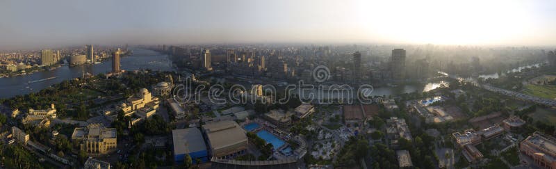 Cairo sunset stock photo. Image of central, nile, egyptian - 134982