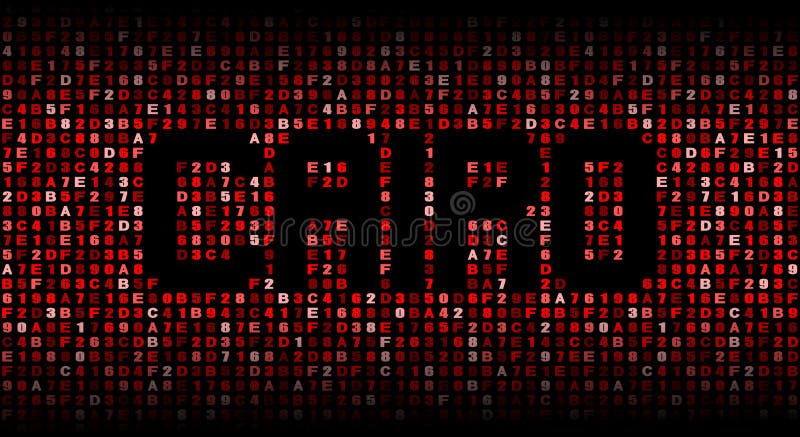 Cairo Text on Hex Code Illustration Stock Illustration - Illustration ...