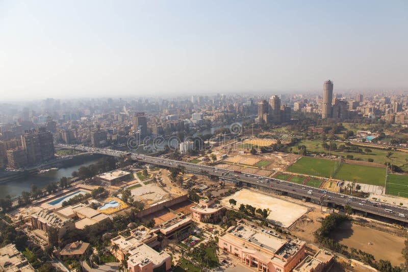 Panorama Cairo editorial photo. Image of panoramic, cairo - 18147816