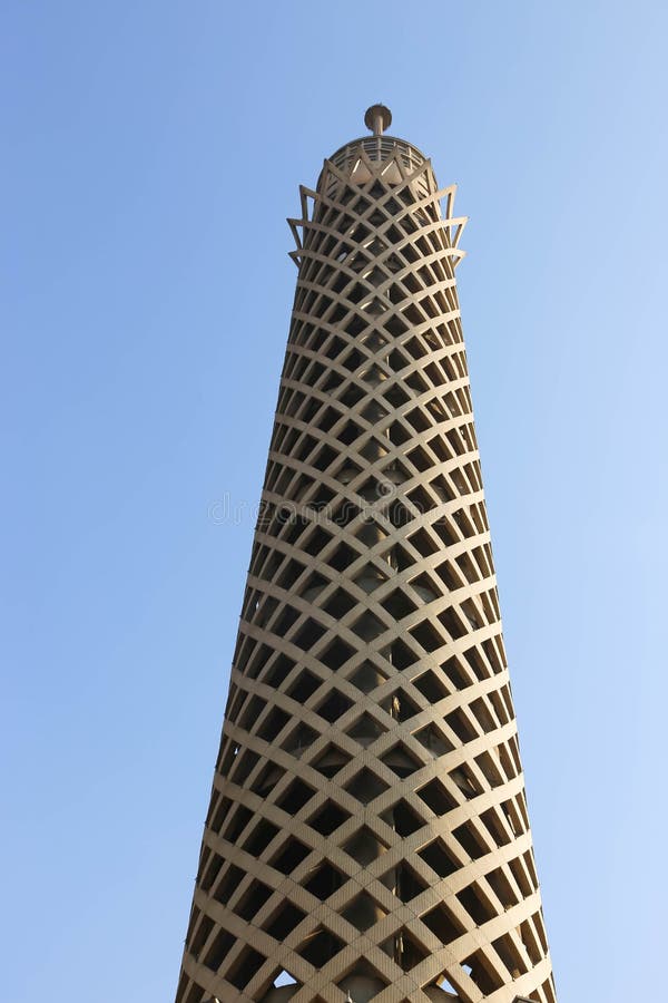 Cairo Tower - Egypt stock image. Image of architecture - 98576973