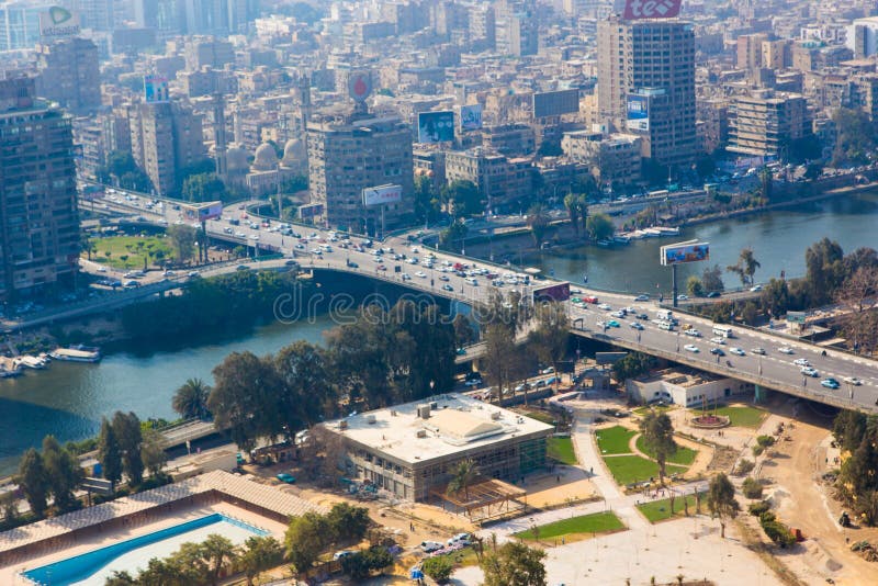 Cairo Tower editorial stock photo. Image of landscape - 56962693