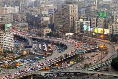 Cairo traffic editorial stock photo. Image of city, outdoor - 18058678