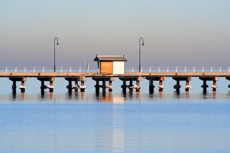 Cais imagem de stock. Imagem de calma, cais, oceano, doca - 154459