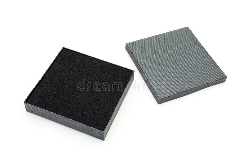 Caixa aberta imagem de stock. Imagem de simples, isolado - 37468199