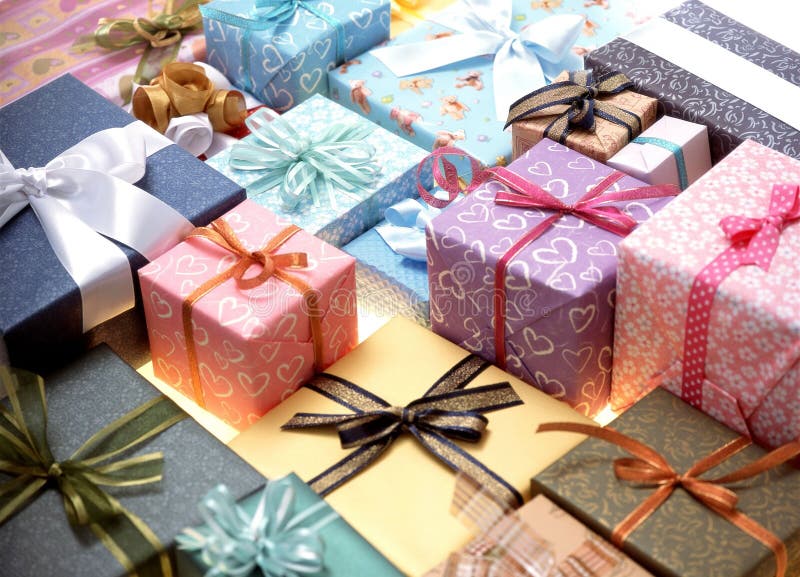 Caixa de presente foto de stock. Imagem de pacote, curva - 111434