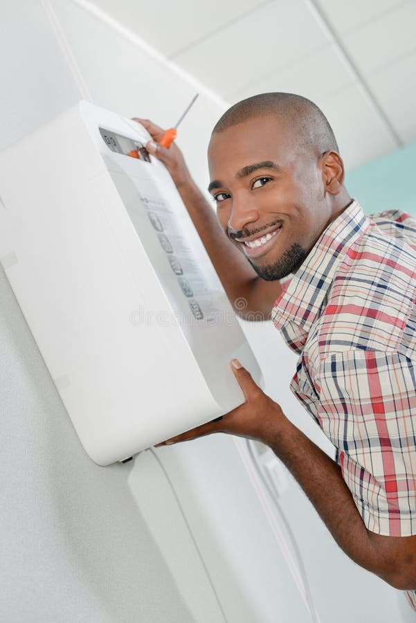 Caja Apropiada Del Hombre a Emparedar Foto de archivo - Imagen de ...