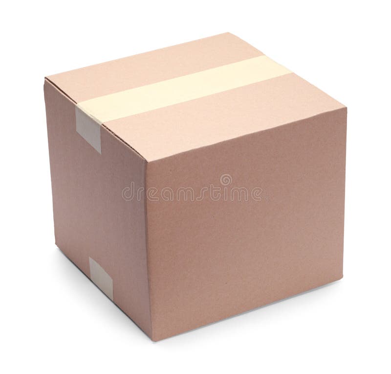 Caja cuadrada cerrada foto de archivo. Imagen de espacio - 101440998