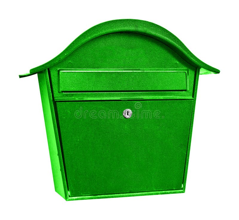 Caja verde de los posts foto de archivo. Imagen de verde - 37640868