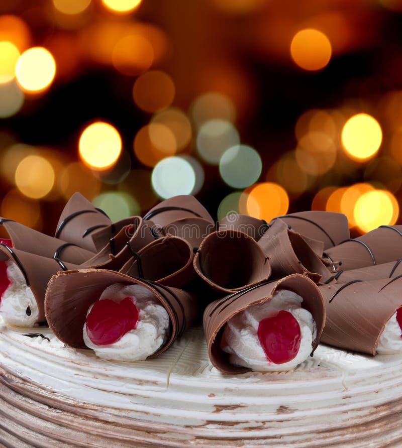 Cake stock photo. Image of cupcake, icing, dessert, dark - 9174238