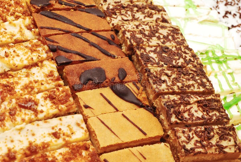 Homemade Cookie Tray Assortment Isolated Stock Image - Image of ...