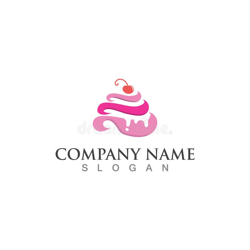 Cake and Bakery Sweet Logo Template Design Image Concept Bakery Shop ...