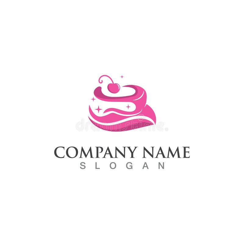 Cake and Bakery Sweet Logo Template Design Image Concept Bakery Shop ...