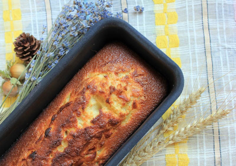 Cake in baking dish stock image. Image of flavors, healthy - 21238761