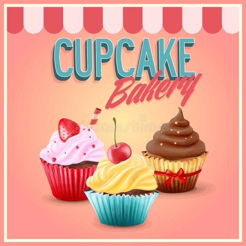CAKE BANNER stock vector. Illustration of greeting, gift - 62921759