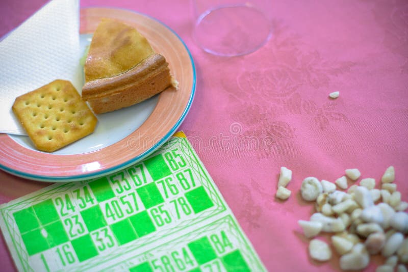 Cake and bingo stock image. Image of game, white, biscuit - 11011223