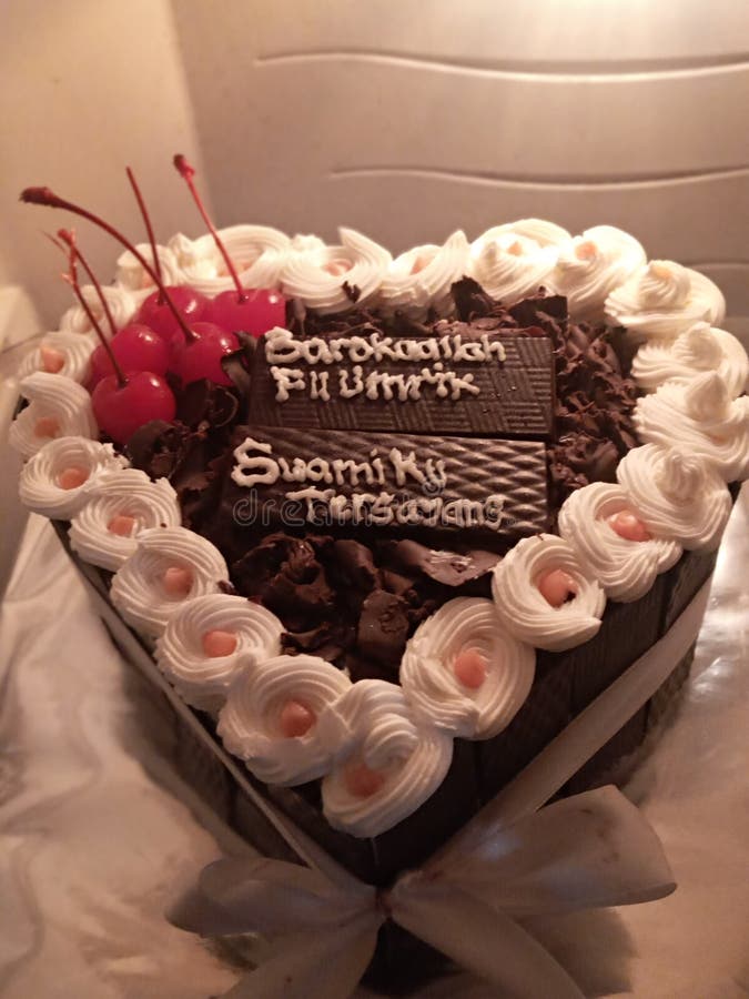 Cake Birthday Anniversary Tema Love Stock Image - Image of love ...