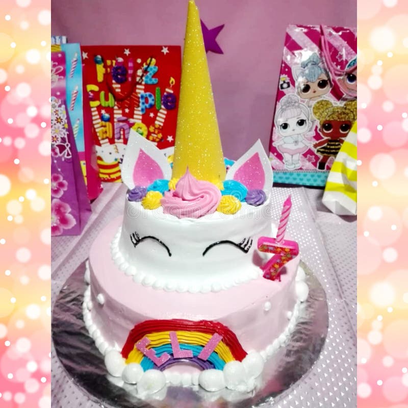 Cake Birthday party editorial stock image. Image of fantastic - 170790709