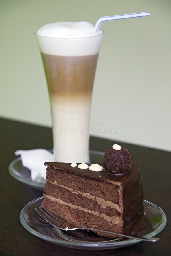 Cake and cafe stock photo. Image of sweetness, patisserie - 6164314