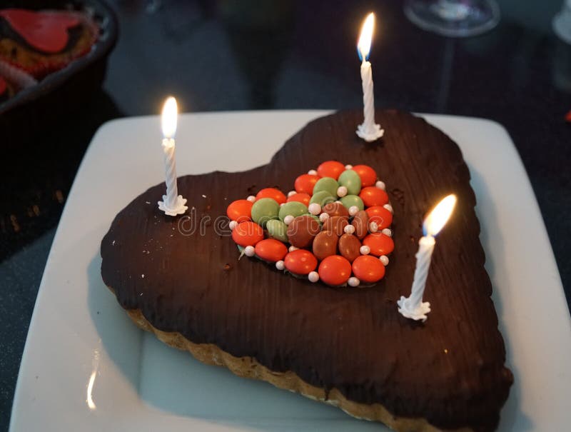 Candels on cake stock photo. Image of ideas, burning - 31893682