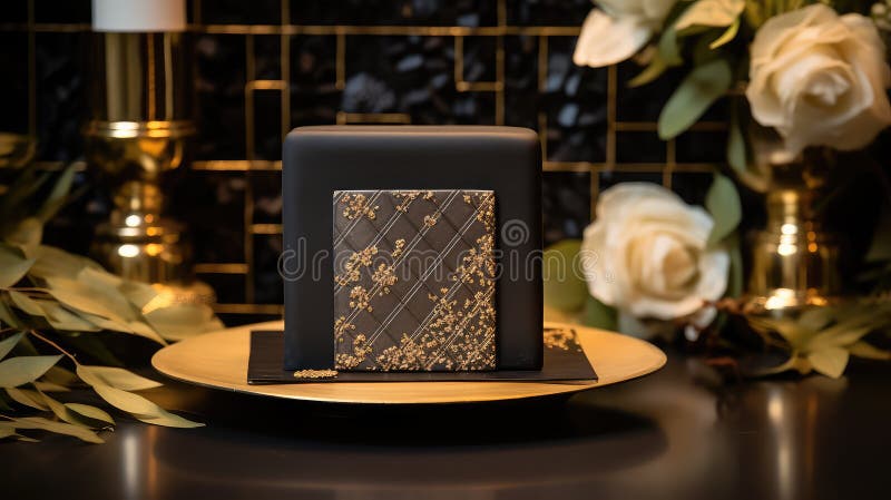 Cake Ceramic Tile Background Stock Illustration - Illustration of ...