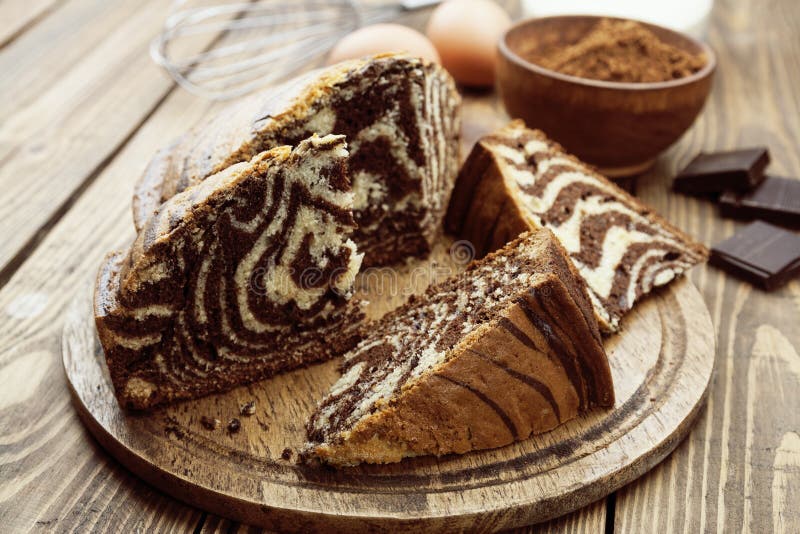 Cake with cocoa powder stock photo. Image of eggs, cooking - 49980942