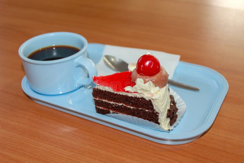 Cake and Coffee in the Meeting Room at the Server during the Break ...