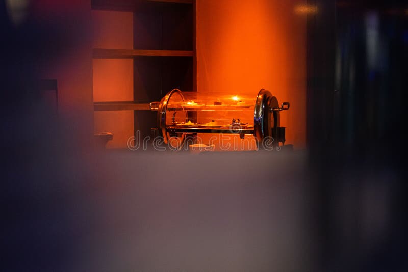 Cake Container Inside a Hotel S Restaurant Stock Photo - Image of cater ...