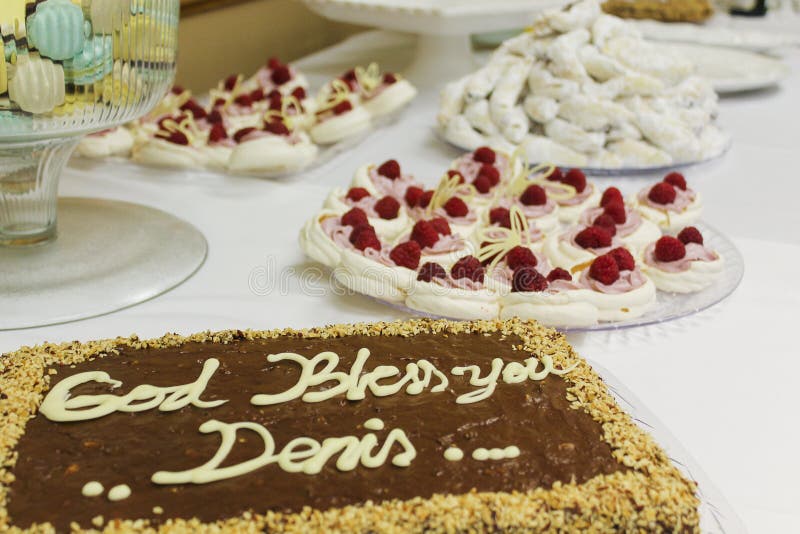 Cake and cookies stock image. Image of cake, homemade - 70397569