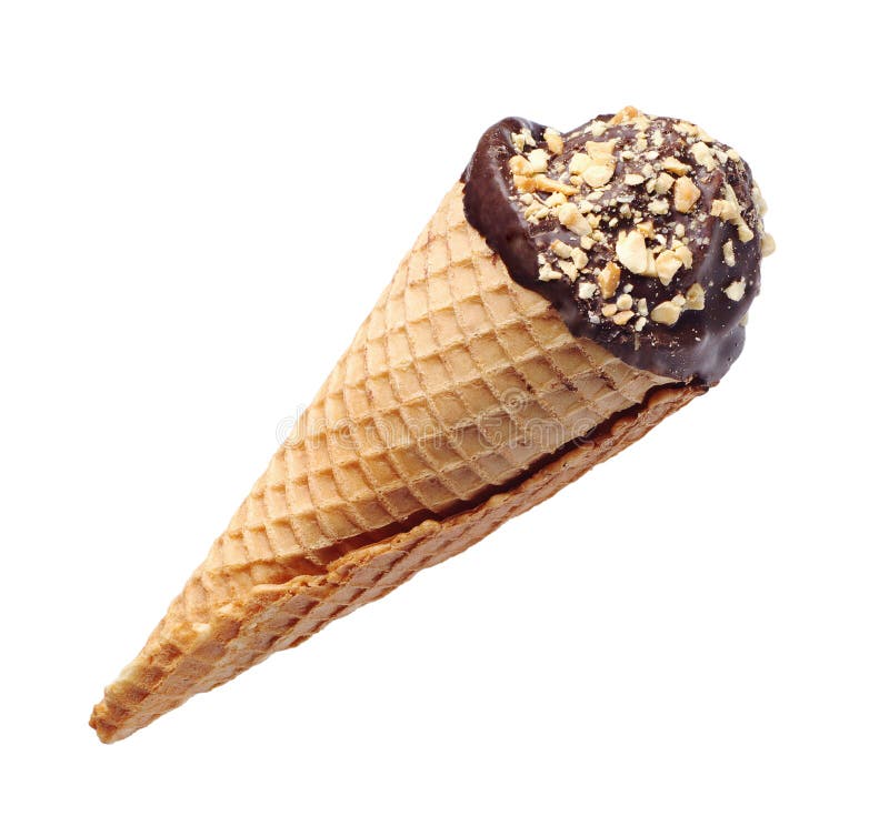 Cake in cream cone stock photo. Image of bakery, dessert - 30586248